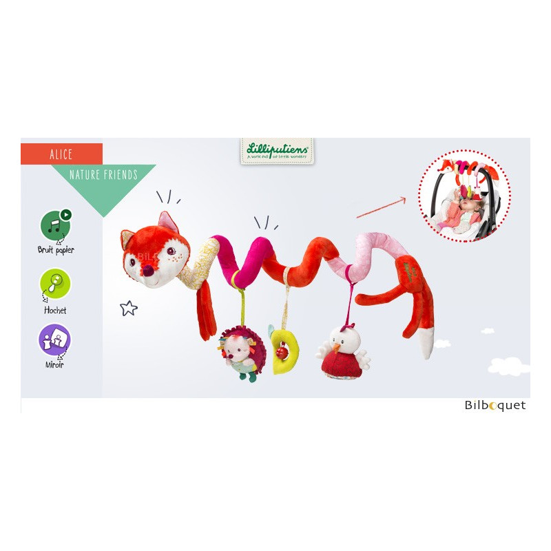 Alice activity spiral for baby