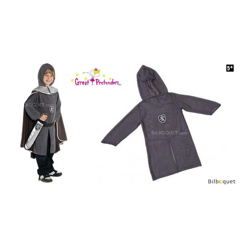 Chainmail Hooded Tunic - Knight Costume