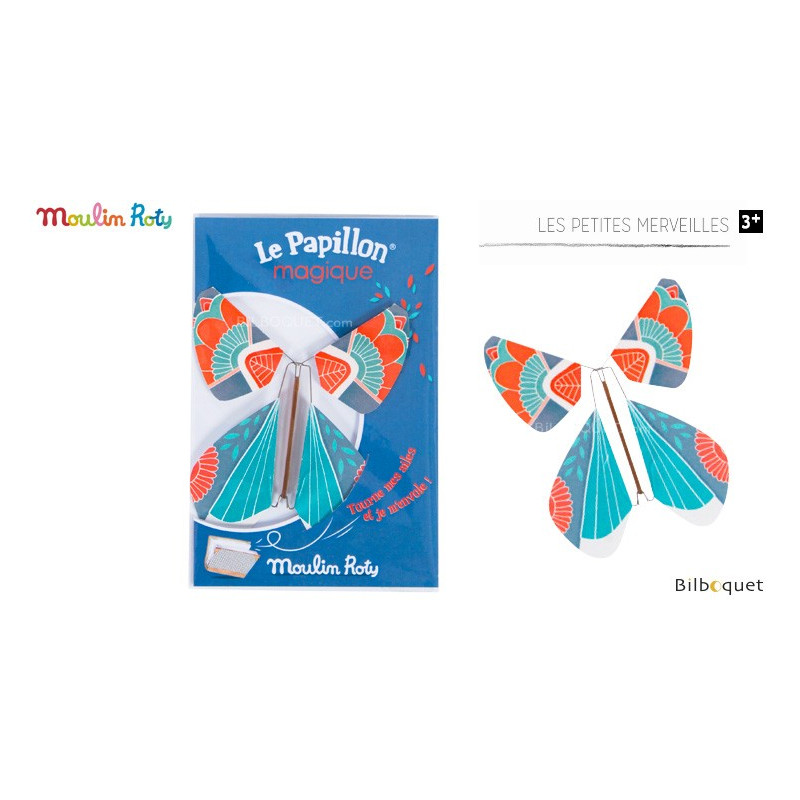 Papillon magique - Bleu foncé - Les petites merveilles