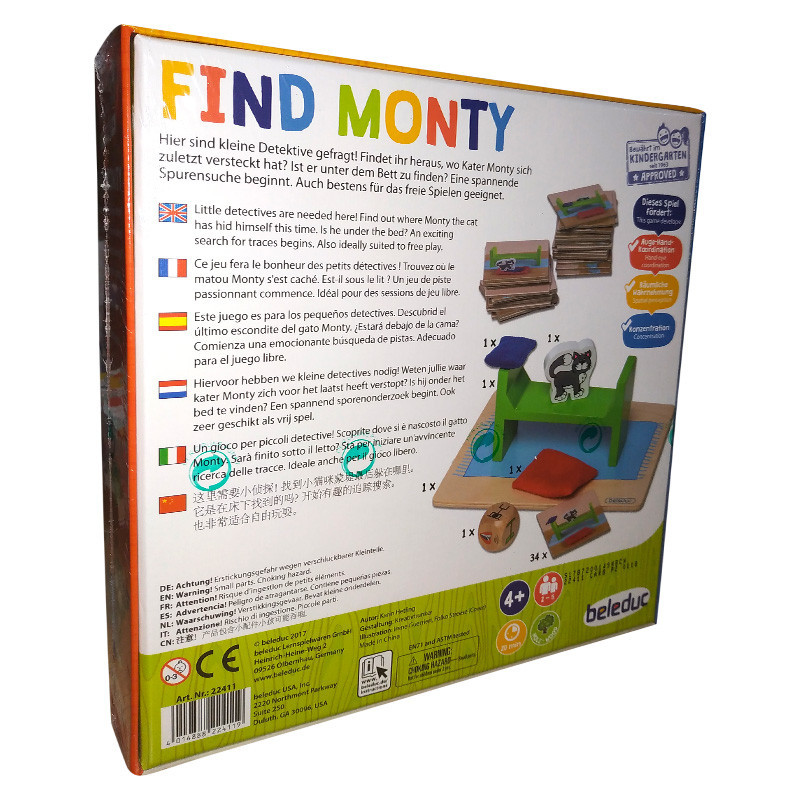 Find Monty! - où se cache le matou Monty
