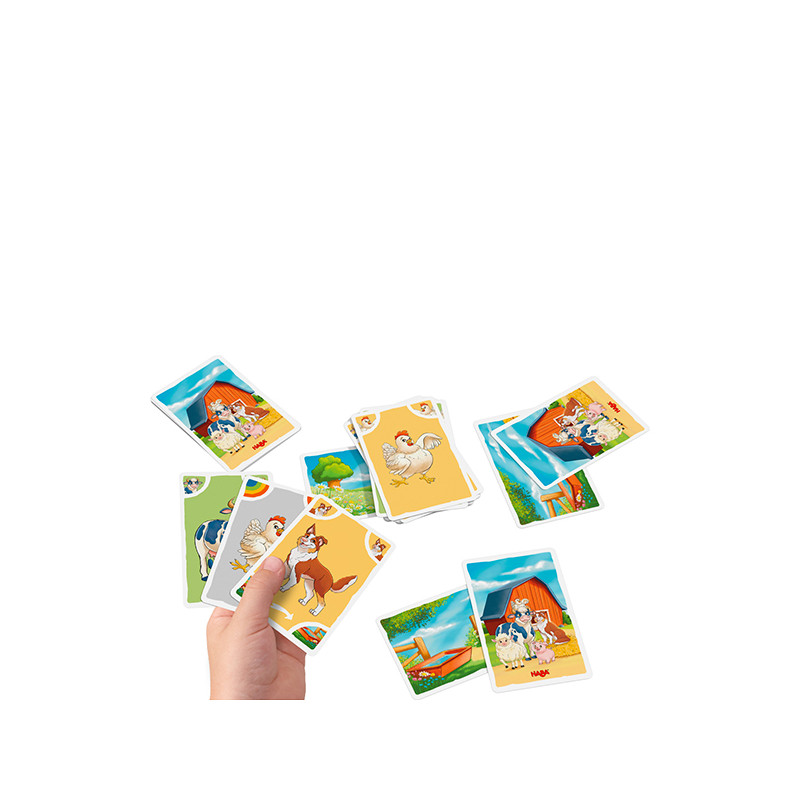 Mau Mau junior card game On the farm