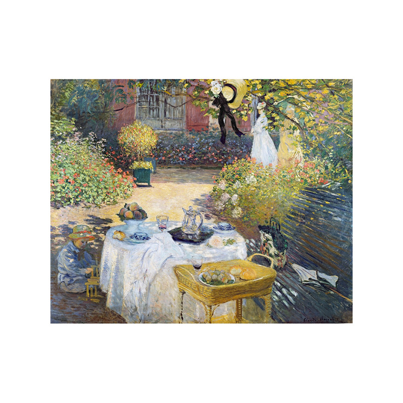 Puzzle 350 pièces - Claude Monet - Le déjeuner