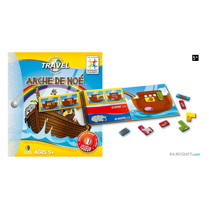 Jeu de voyage magnétique Arche de Noé
