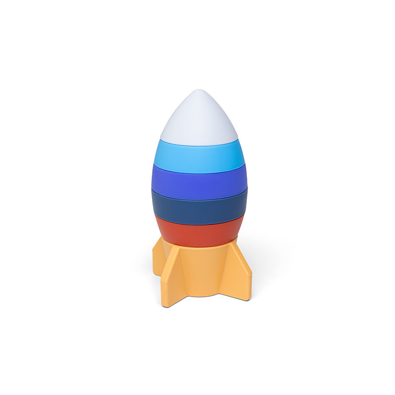 Stackable Rocket - Blue/Orange
