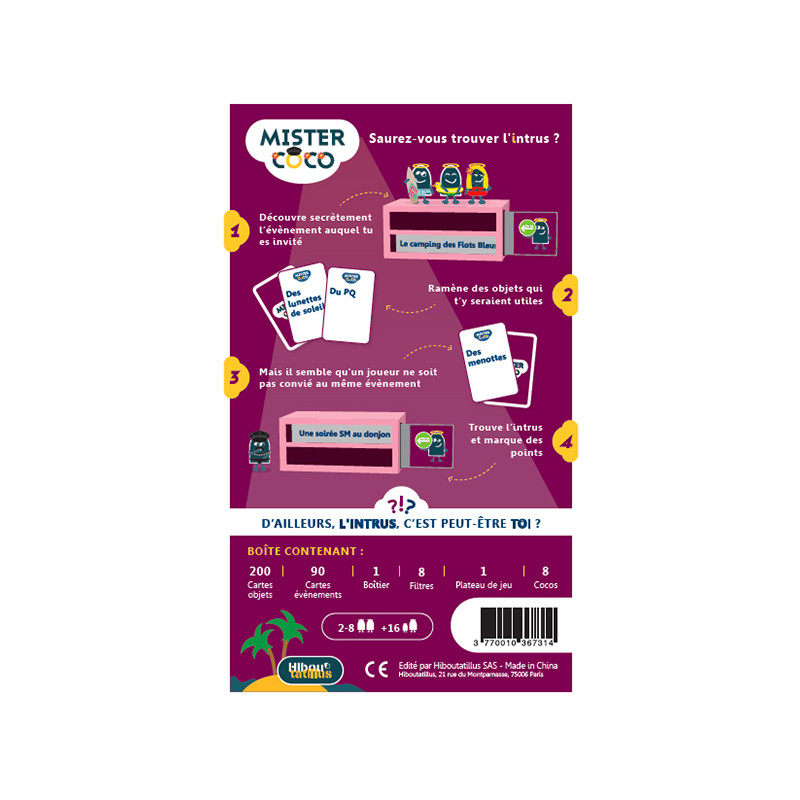 Mister Coco - Saurez-vous trouver l'intrus