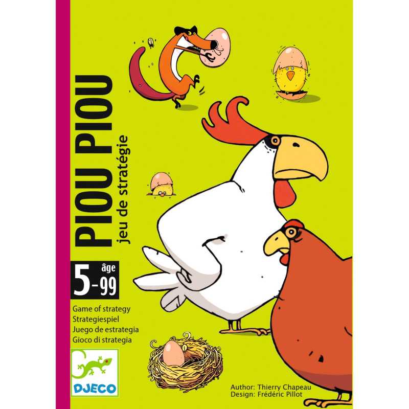 Jeu de cartes Piou piou