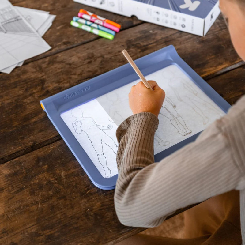 Tablette lumineuse dessin manga – K-DRAW PRO – KIDYWOLF – Dès 8 ans