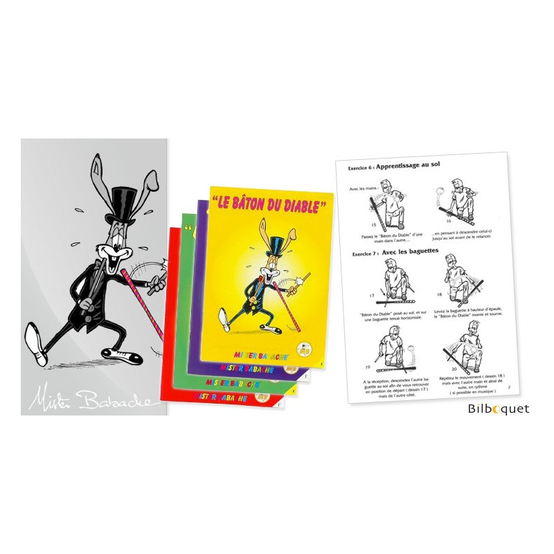 LE BATON DU DIABLE - Livret d'apprentissage jonglerie Mister Babache