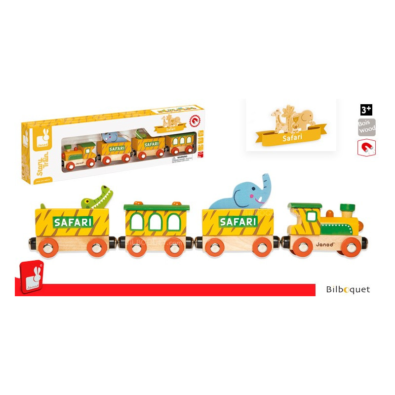 Story Train Safari Wooden train