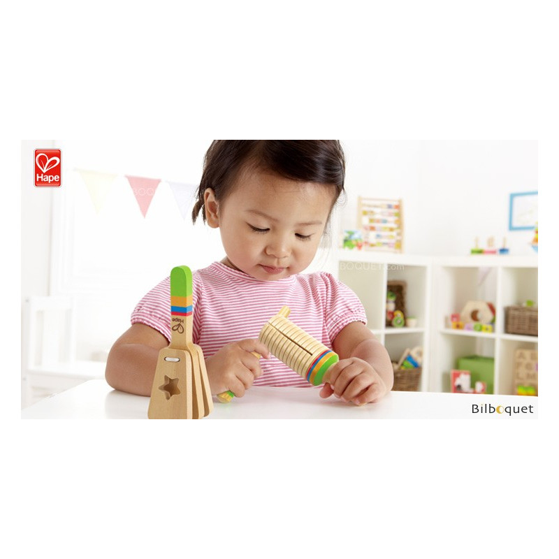 Jeu de rythme - Jouet d'éveil musical en bois