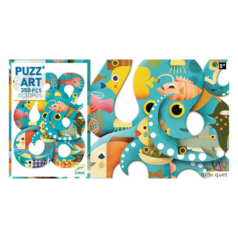 Puzz'Art Octopus - Puzzle 350 pieces
